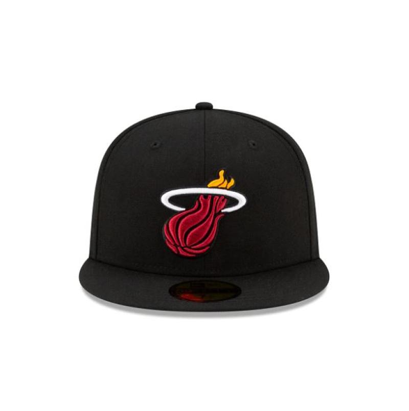 Jual New Era Men NBA 59Fifty Miami Heat Topi Basket Pria [60180899] di ...