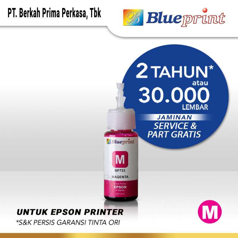 Promo Tinta Epson Original BLUEPRINT 673 Refill Printer Epson L800 L805 ...