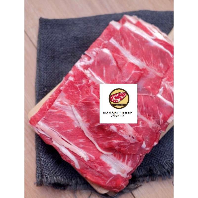 Promo AUS RibEye Beef Slice 500gram Lean Meat Cocok utk Sukiyaki ...