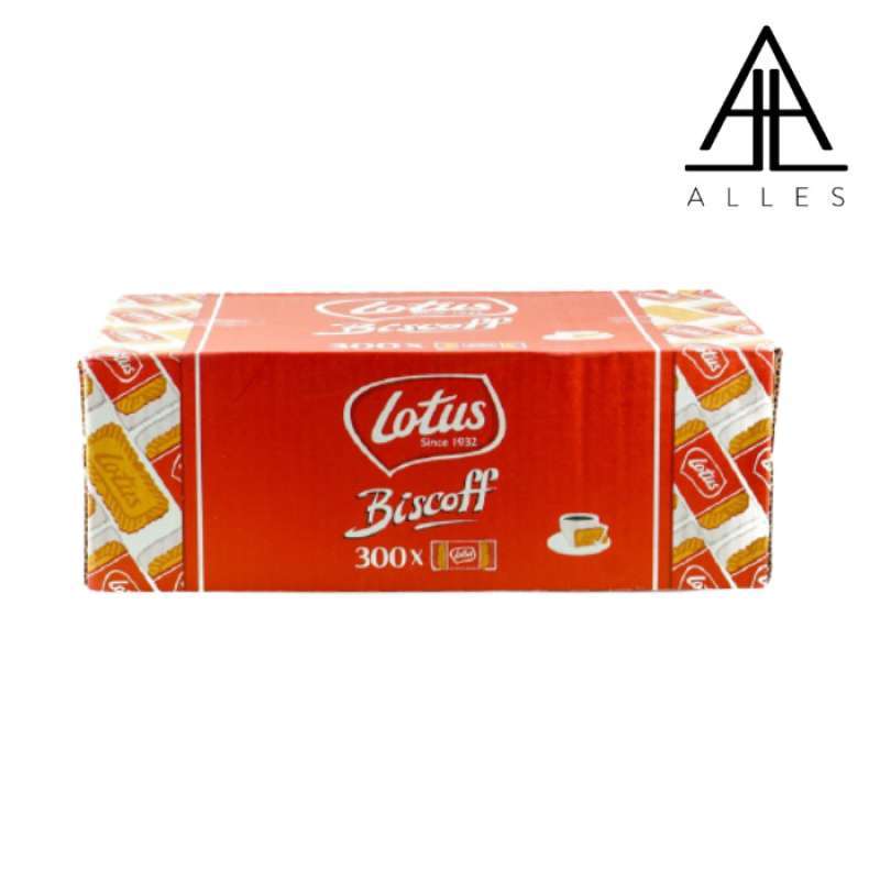 Jual Lotus Biscoff Caramelized / Biskuit Lotus Karamel Isi 50 pcs di ...