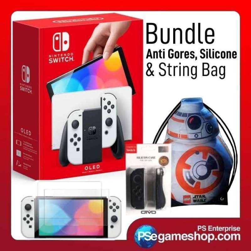 Jual Nintendo Switch (OLED Model) White di Seller PSEGAMESHOP Official ...