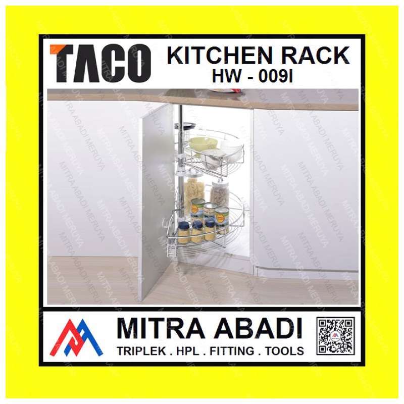 Jual Jual Taco Hw 009 I 009i Rak Dapur Sudut Pojok Putar Kitchen ...