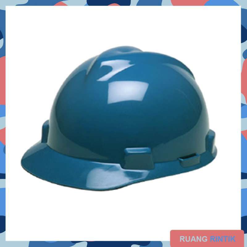 Jual Helm Proyek V-GUARD Safety Biru Hijau Kuning Putih Merah Orange ...