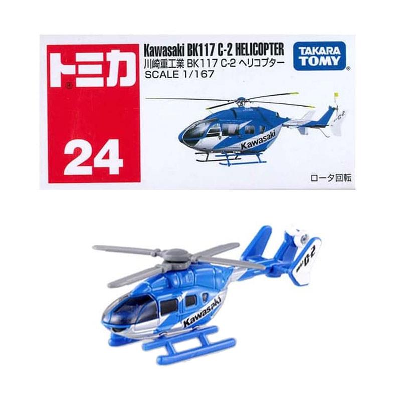 Jual Takara Tomy Tomica Series No 24 Kawasaki Helicopter BK117 C2 ...