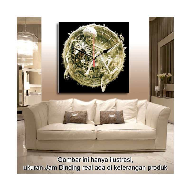 Jual Ikea Hitam Klasik Skeleton Jam Dinding [40 X 40 Cm] Di Seller Toko ...