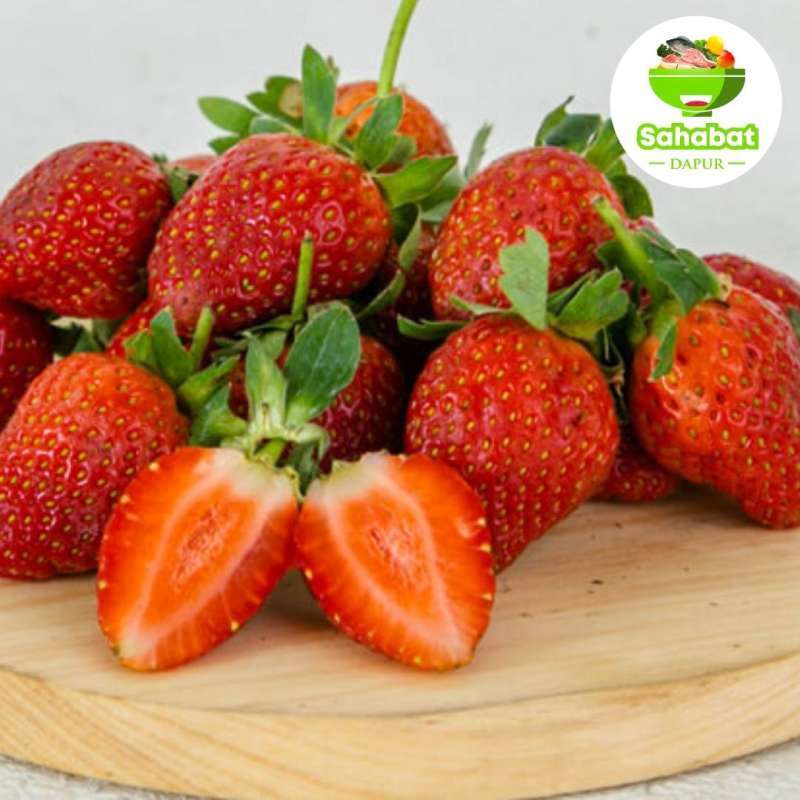 Promo Buah Strawberry/ Buah Srawberry Segar 1pack - Sahabatdapur Diskon ...