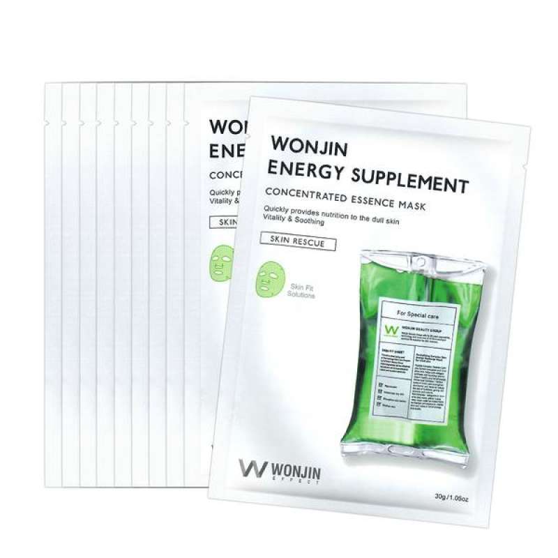 Jual South Korea Wonjin Effect Original Chen Renewal Bottle Bottle Mask 30g * 10 In / Box di ...