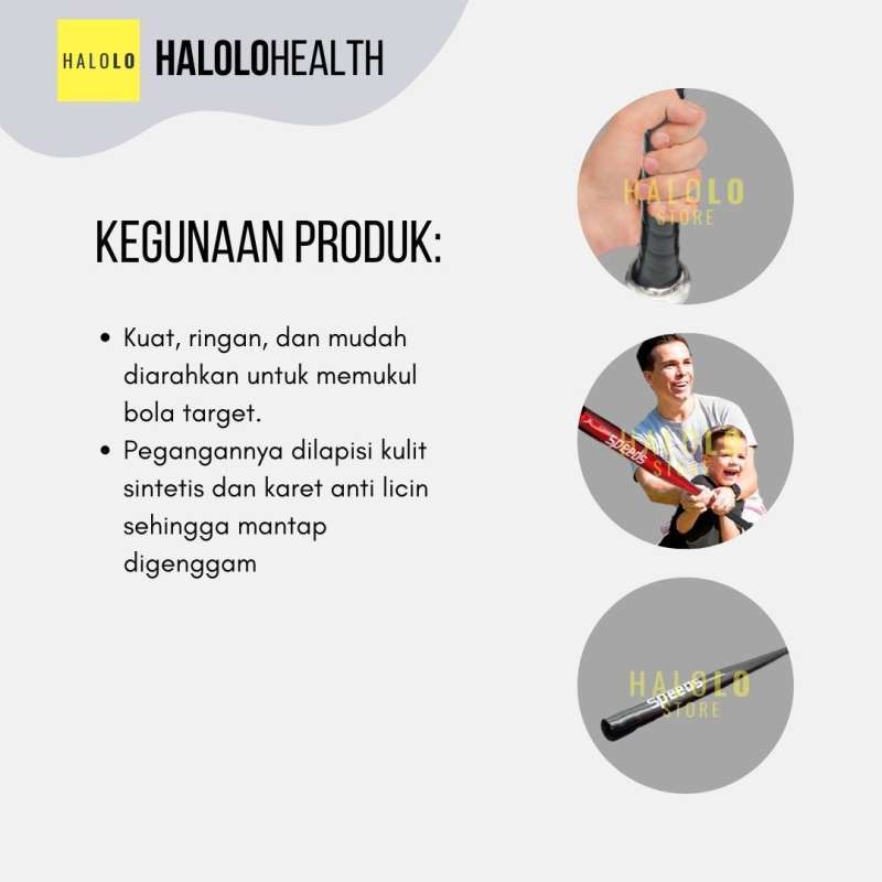 Jual Tongkat Baseball Besi Aluminium Stick Bat Speeds Pemukul Kasti Di ...