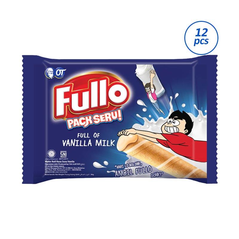 Jual FULLO Pack Seru Vanilla Wafer [12 Pcs/ 36 g] di Seller OT Official ...