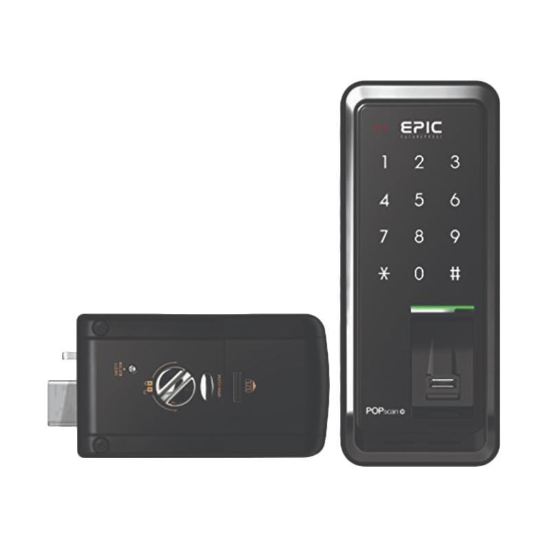 Jual EPIC PopScan M Digital Door Lock - Black di Seller Lumbatech ...