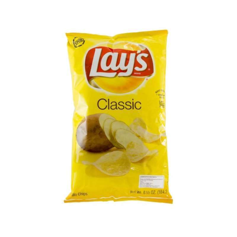 Jual LAY'S POTATO CHIPS CLASSIC [6.5 OZ] di Seller Farmers Family ...