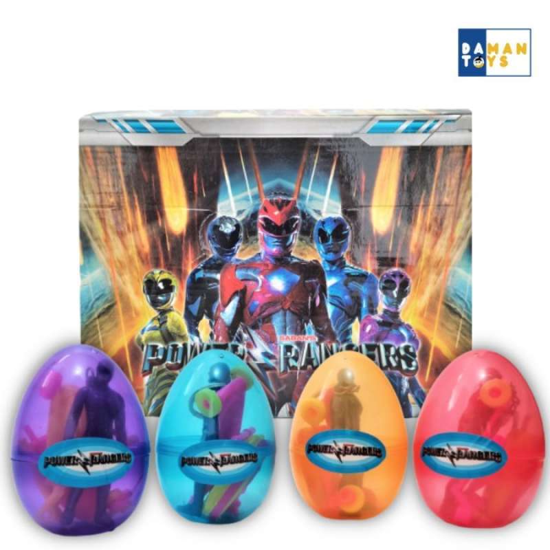 Promo [Buy 1 Get 3] Egg Suprise Power Rangers/Action Figure Power ...