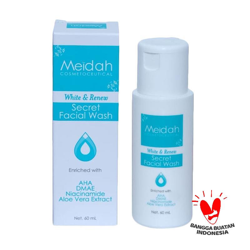 Jual Meidah White Dan Renew Secret Facial Wash [60 Ml] Di Seller Meidah ...