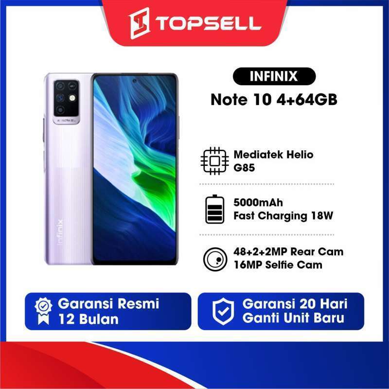 Jual Infinix Note 10 6 128 Spesifikasi Original, Murah & Diskon Harga ...