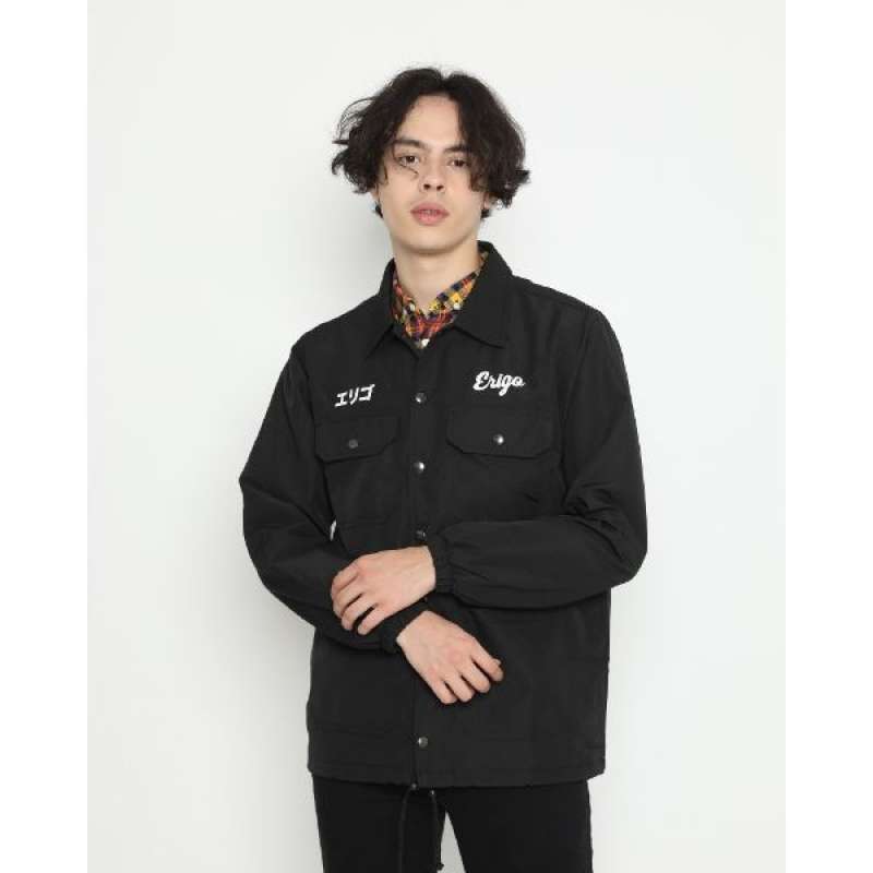 Jual Erigo Coach Jacket Fujinkai Black di Seller Erigo Store - Erigo ...