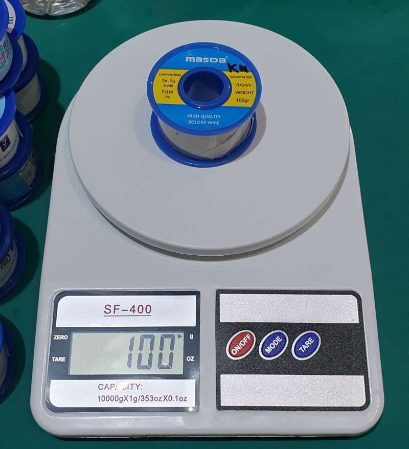 Jual Timah solder tenol Masda 1 roll 60/40 100gr di Seller ...