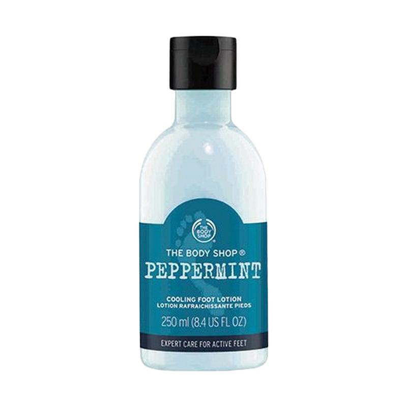 Promo The Body Shop FOOT PEPPERMINT Lotion [250 mL] Diskon 37% di ...
