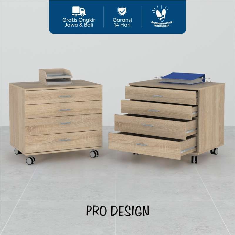 Jual Pro Design Dex Lemari Laci - White Glossy Di Seller Pro Design ...