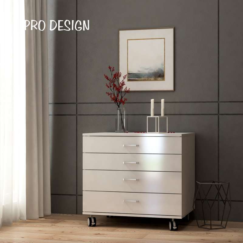 Jual Pro Design Dex Lemari Laci - White Glossy Di Seller Pro Design ...