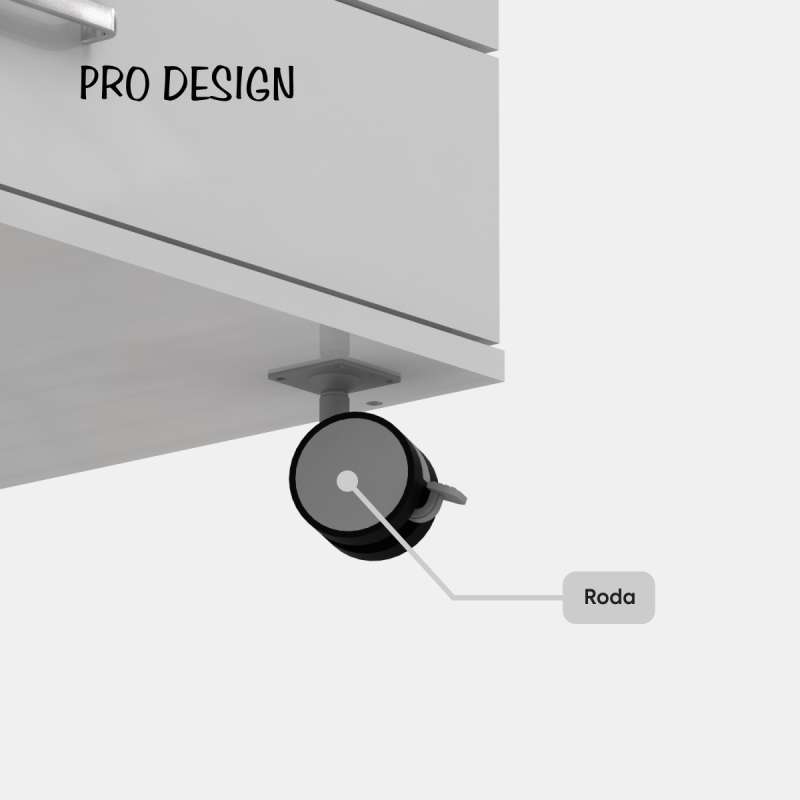 Jual Pro Design Dex Lemari Laci - White Glossy Di Seller Pro Design ...