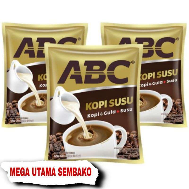 Promo kopi ABC susu 1 renceng isi 10 sachet @ 31 gr Diskon 15% di ...