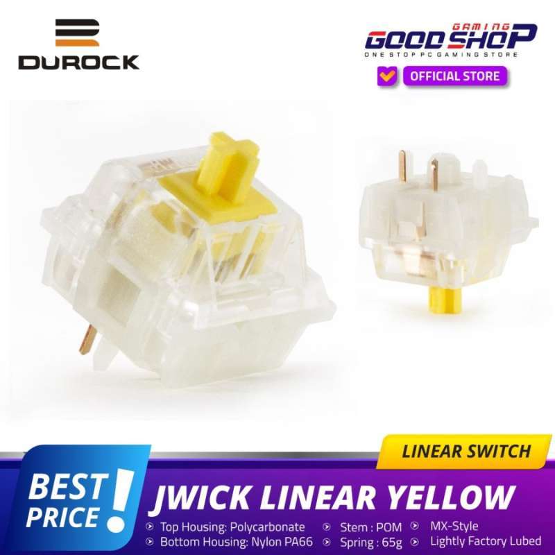Jual Durock Jwick Linear Yellow - Keyboard Switch di Seller GOOD GAMING ...