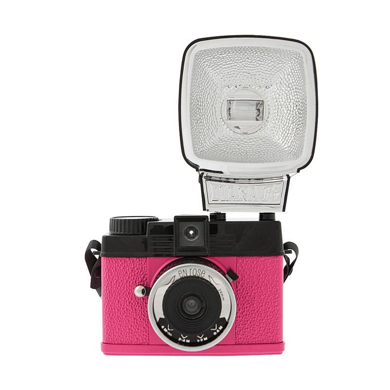 Jual INSTAXSHOP Lomography Diana Mini Kamera Pocket and Flash En Rose ...