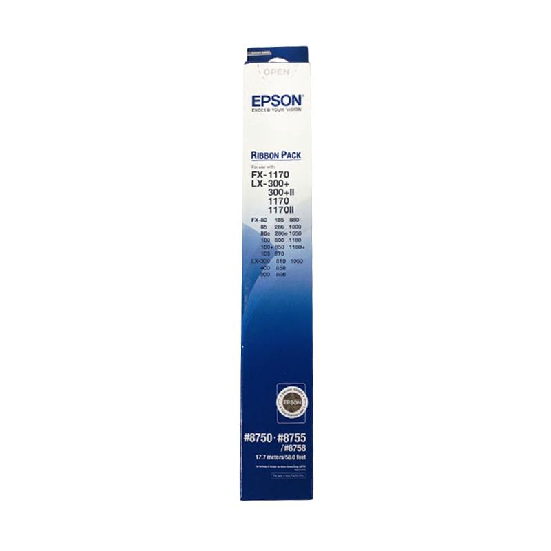 Promo Epson 8758 Ribbon Pack for Epson LX 300 [Original] Diskon 10% di ...