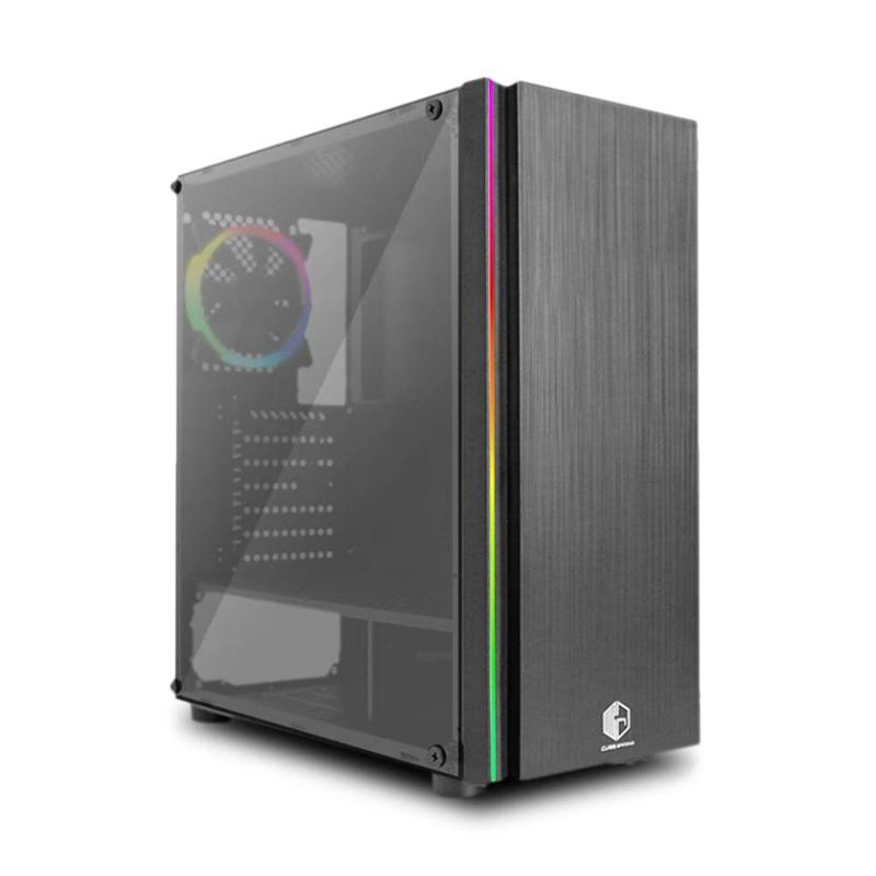 Jual Cube Gaming Irvbow ATX Mid Tower PC Casing Komputer di Seller ...