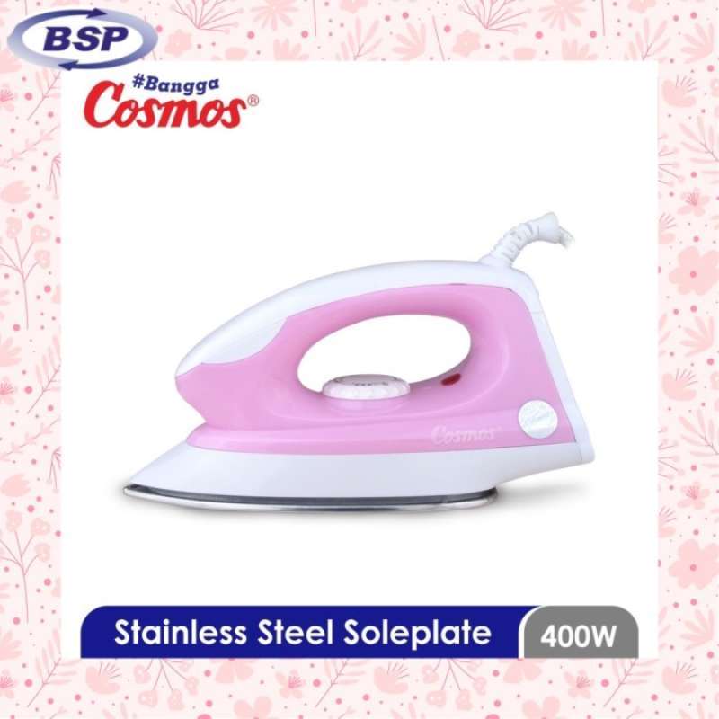 Jual ORIGINAL Cosmos Setrika Stainless Soleplate CIS-428 di Seller ...