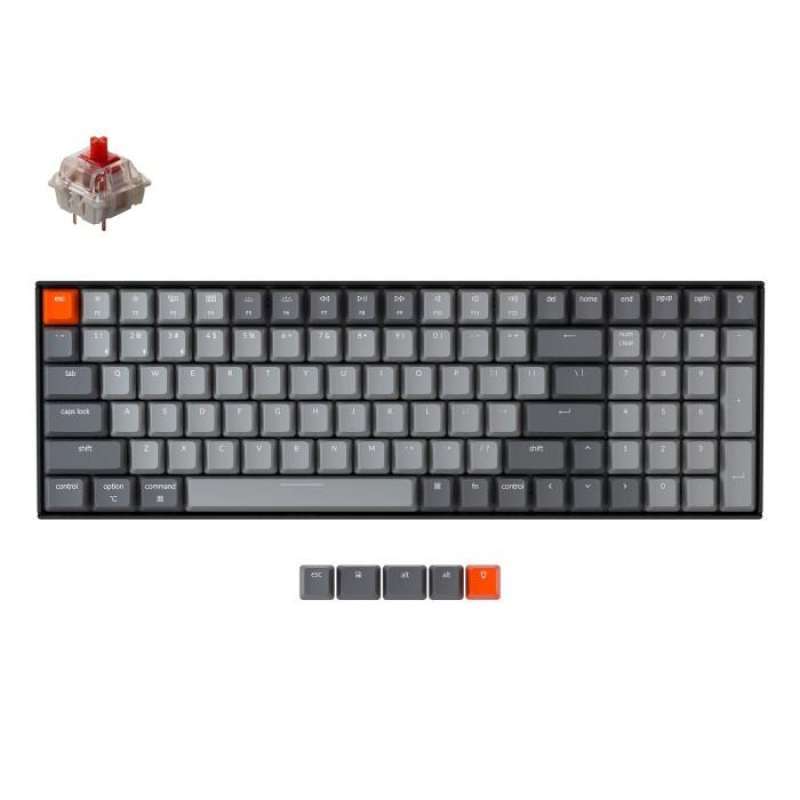Jual Keychron K4 HOTSWAP White Backlit Aluminium - Wireless Gaming ...