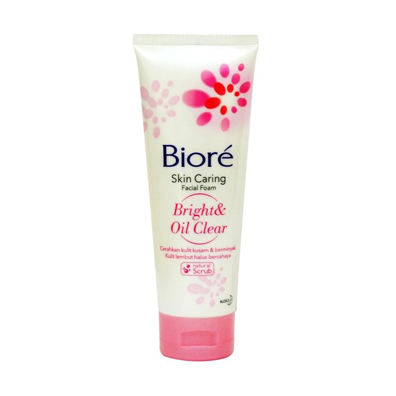 Jual Biore Bright & Oil Clear Facial Wash [100 g] di Seller Lily Shop ...