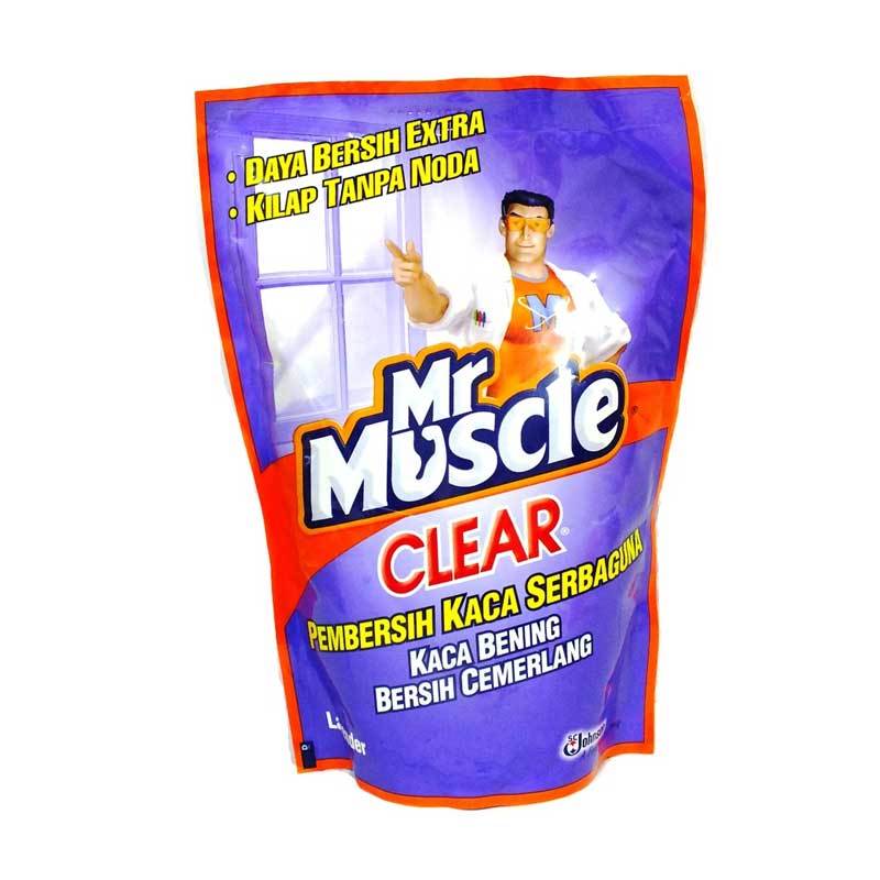 Jual MR. MUSCLE Anti Bak Glass Cleaner Clear Pembersih Kaca [ 440 mL ...