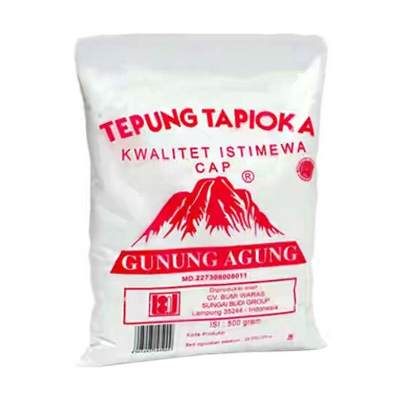 Jual GUNUNG AGUNG Tepung Tapioka [500 g] di Seller Margono Mart - Kota ...