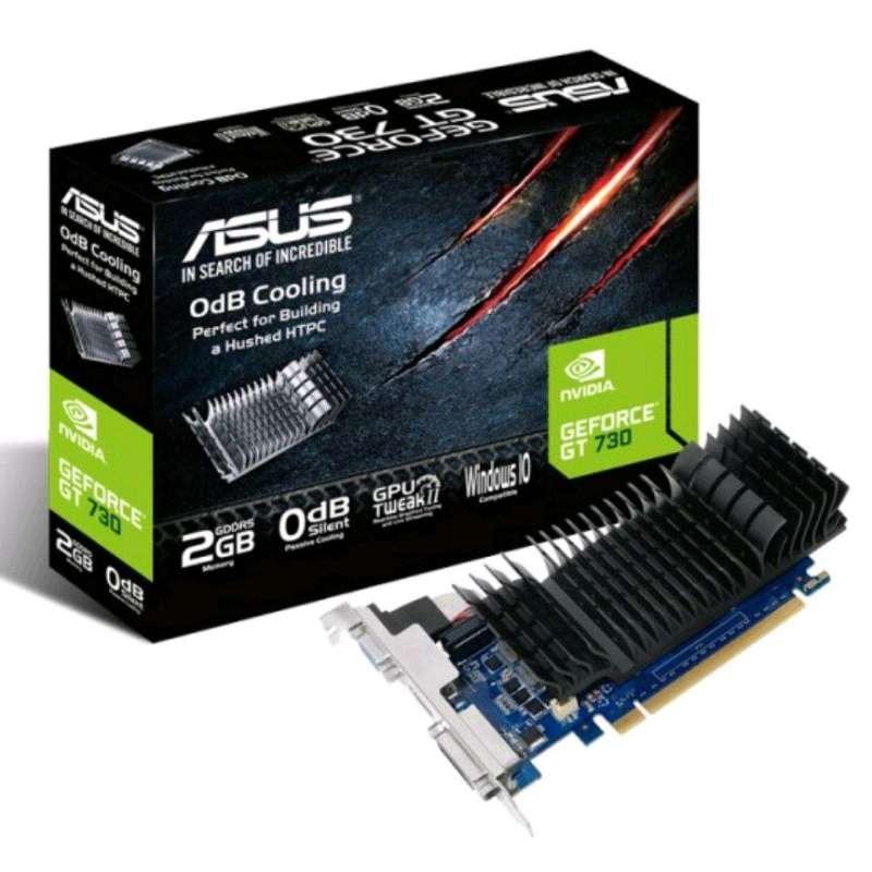 Promo VGA CARD NVIDIA GEFORCE ASUS GT730 DDR5 2GB 64BIT GARANSI RESMI ...