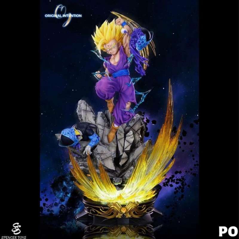 Jual DP PO RESIN STATUE GOHAN VS CELL JR OI (PRE-ORDER) SPENCERTOYS di ...