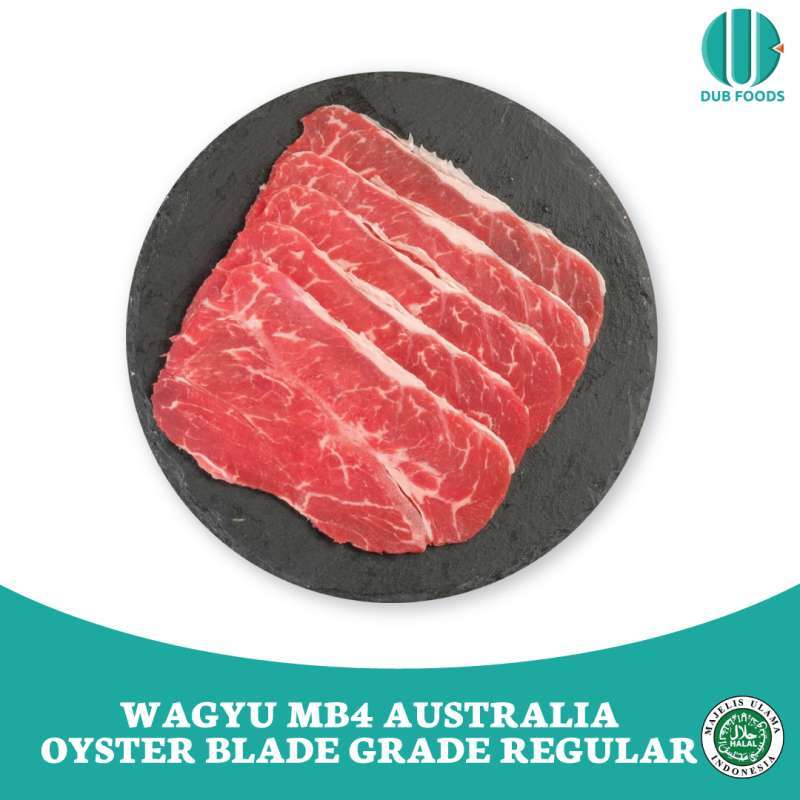 Jual AUS Wagyu Oyster Blade REGULAR Beef/Rosu/Misuji/Harami Slice 150 ...