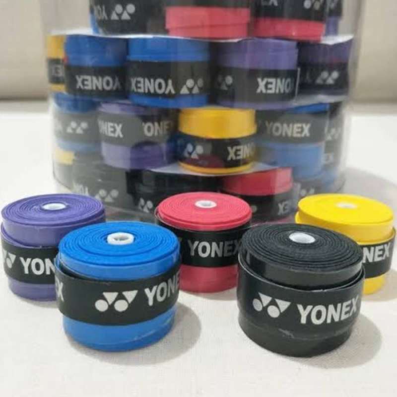 Promo GRIP KARET RAKET BADMINTON /TENNIS. PEGANGAN RAKET GRIP TAPE ...