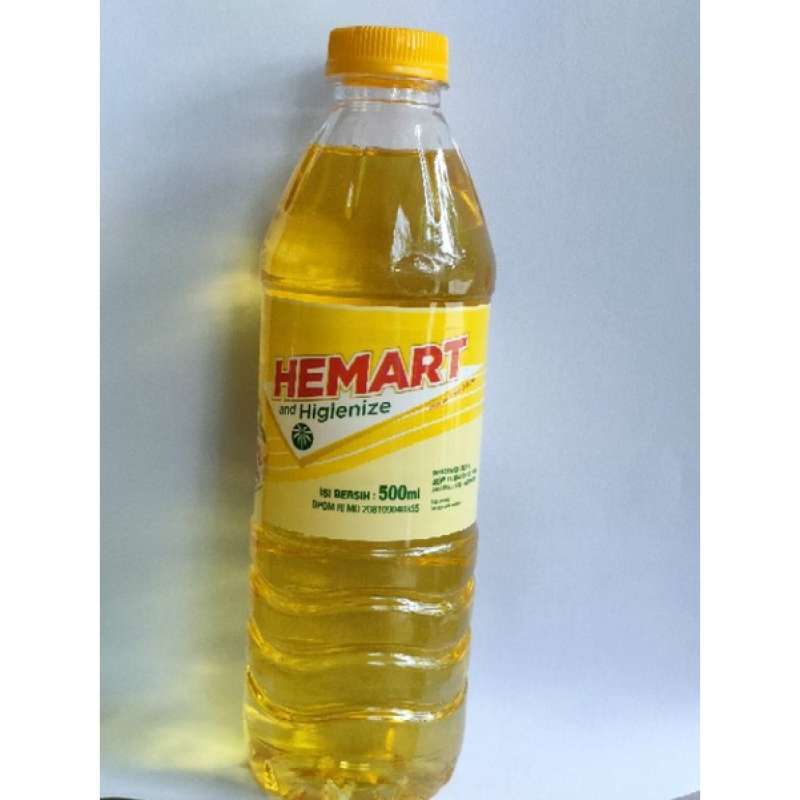 Jual minyak goreng hemart 500ml (1 dus isi 12 botol) di Seller Semar sembako - Tambak Rejo, Kab ...
