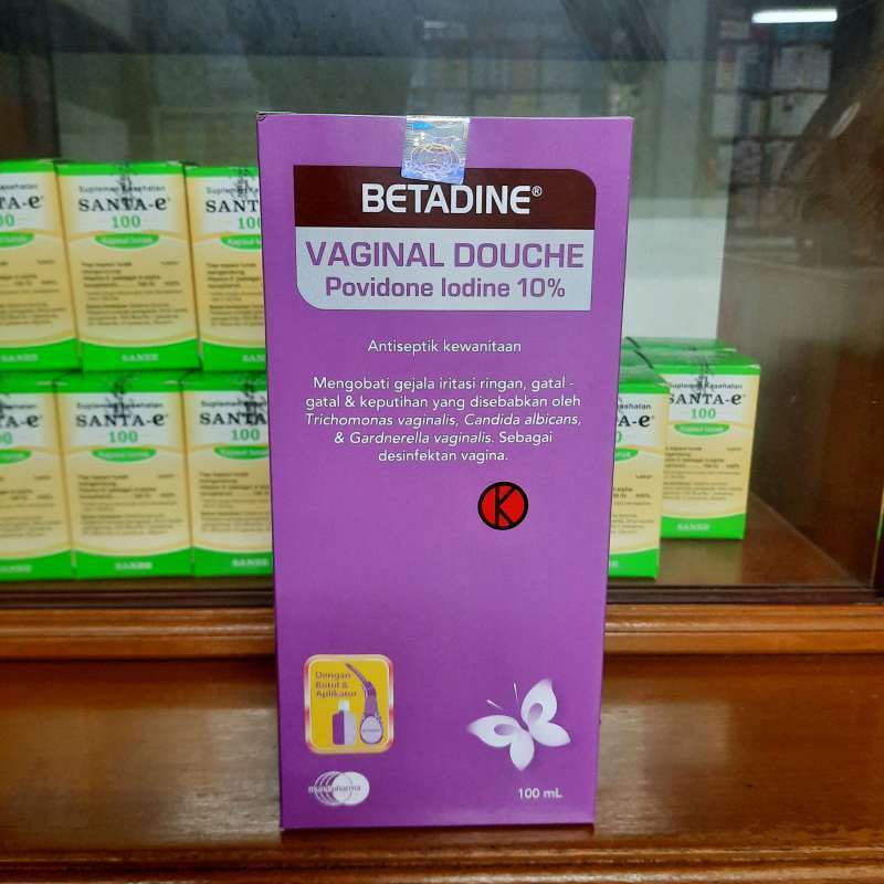 Jual BETADINE Vaginal Douche 10% [100 mL] +Plus Dengan Alat di Seller Apotik sri farma - Kota ...