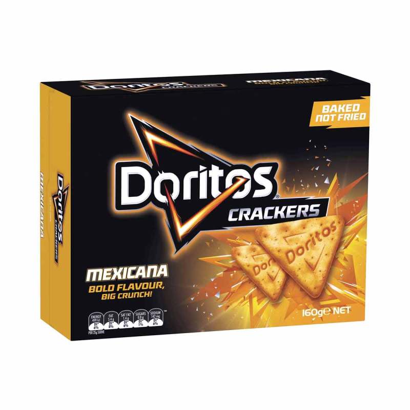Jual Doritos Crackers Mexicana Biskuit [160 g] di Seller MS Online Shop ...