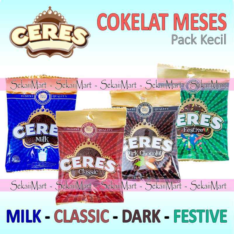 Jual CERES Meses Cokelat Pack Kecil Semua Varian - Chocolate Sprinkle ...