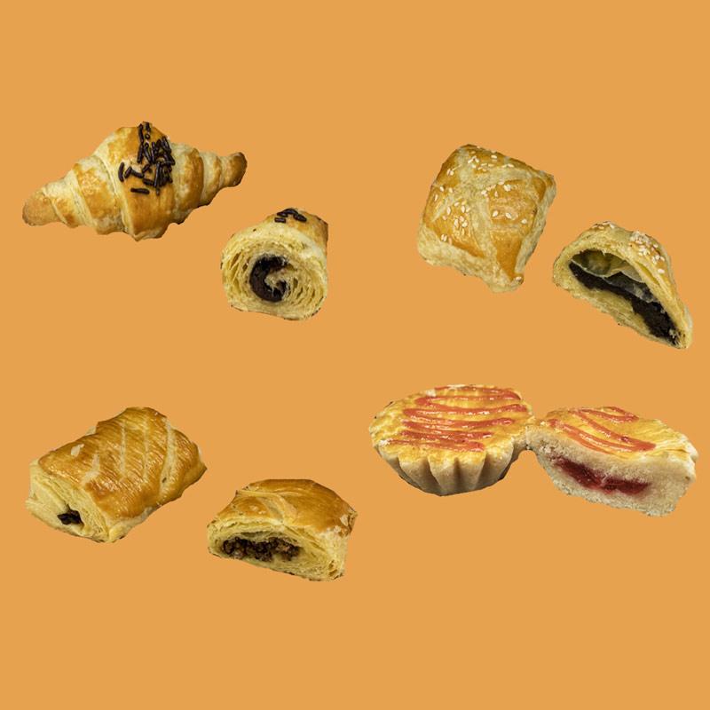 Jual MAJESTYK Paket Pastry 3 [Pastry Daging/ Kacang Hitam/ Keong Coklat ...