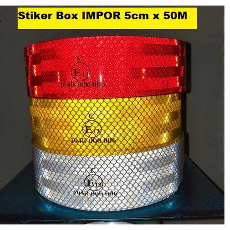 Jual Stiker Reflektor Spotlight Sticker Uji Kir Lolos Dishub Mobil Box ...