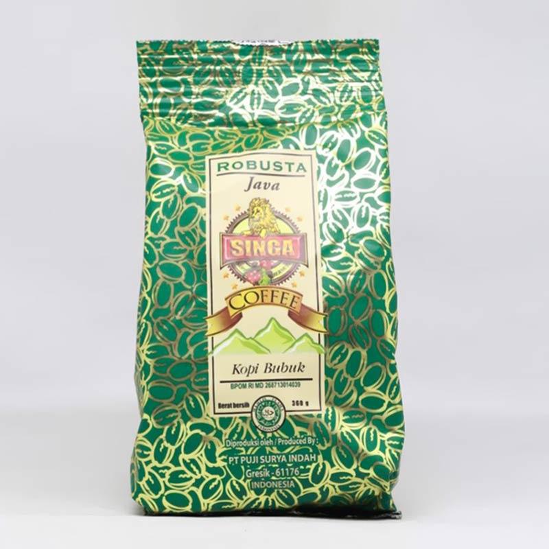 Jual Singa Coffee Robusta Kopi Bubuk [360 G] Di Seller Papaya Fresh ...