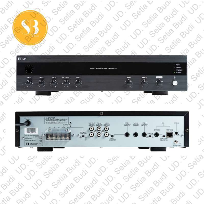 Jual Toa Za-3248d-as Digital Mixer Amplifier With Mp3 3248 D Di Seller ...