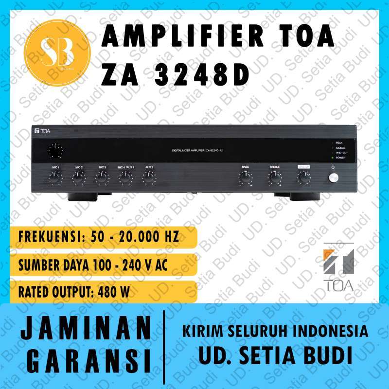 Jual Toa Za-3248d-as Digital Mixer Amplifier With Mp3 3248 D Di Seller ...