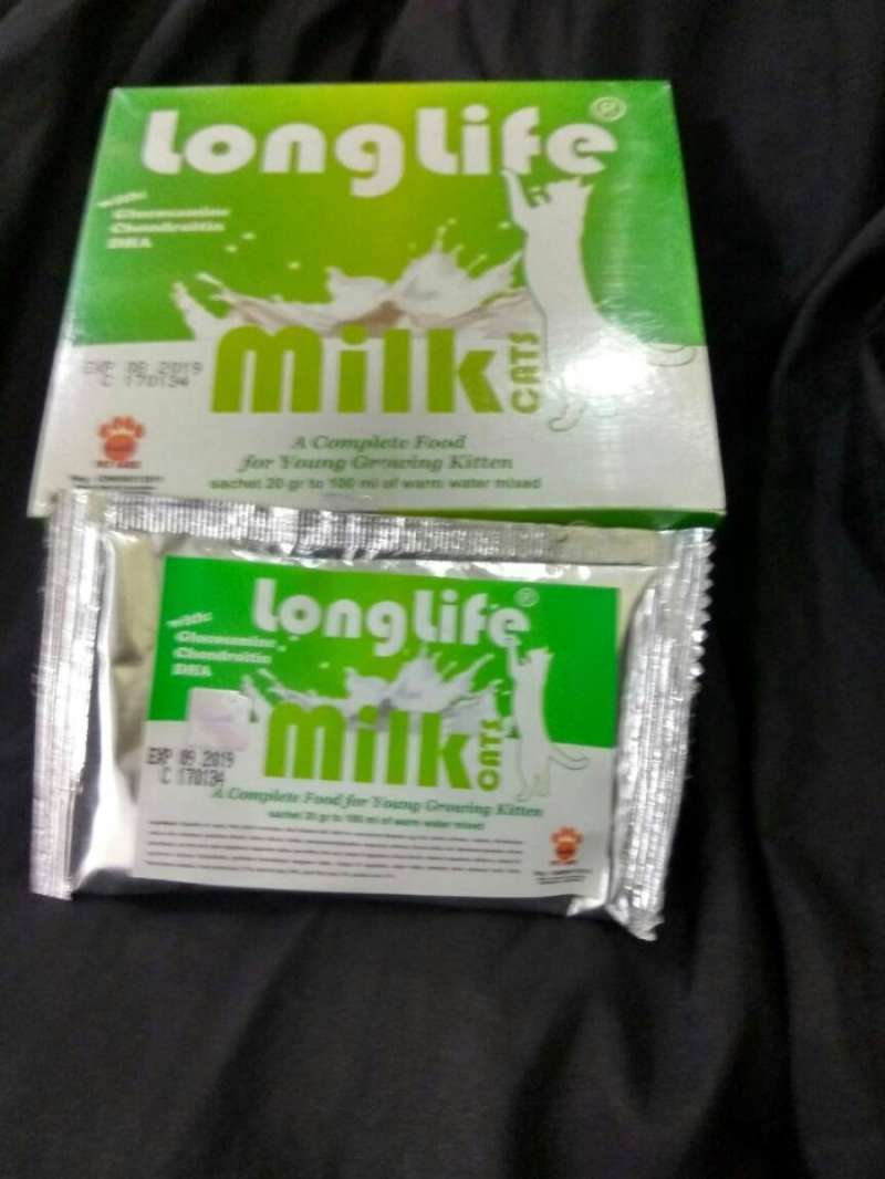 Jual Longlife Milk Cat 1box Isi 12sachet Di Seller Nagara - Wanajaya, Kab. Bekasi | Blibli