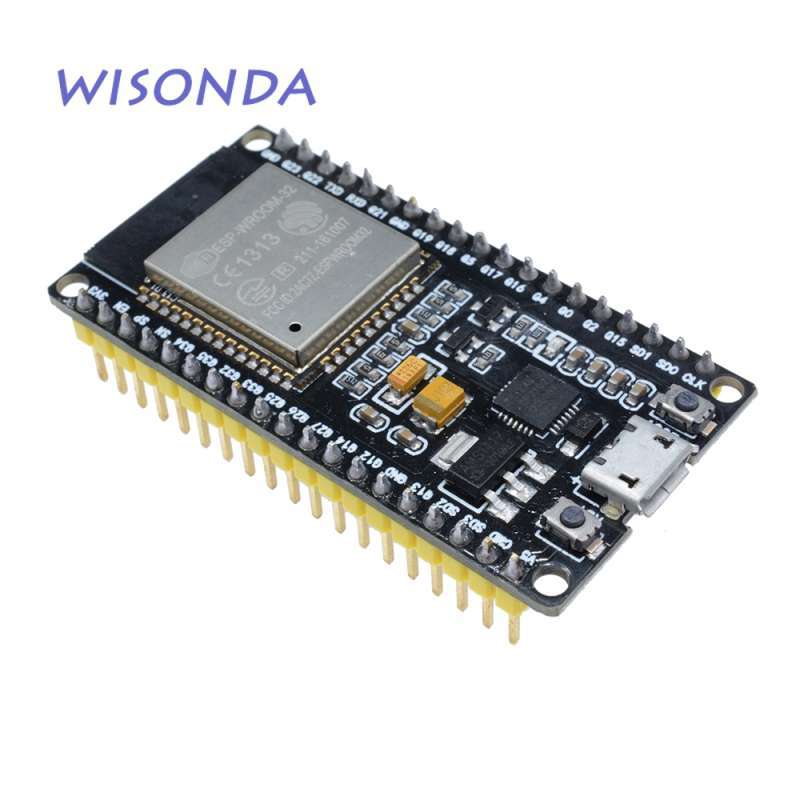 Promo More More 2in1 WiFi Bluetooth ESP32 Development Board Wireless Dual Core 2.4GHz AP Modul ...