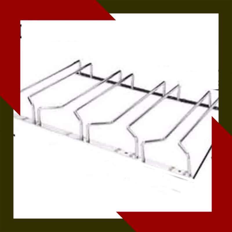 Promo Rak Gelas Wine Gantung Minibar Stainless (4 Jalur) Wine Glass ...